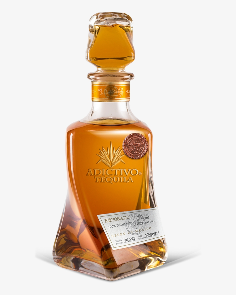 Tequila Adictivo Reposado - Tennessee Whiskey - Free Transparent PNG ...