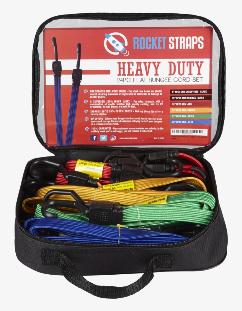Rocket Straps - Bungee Cord - Free Transparent PNG Download - PNGkey
