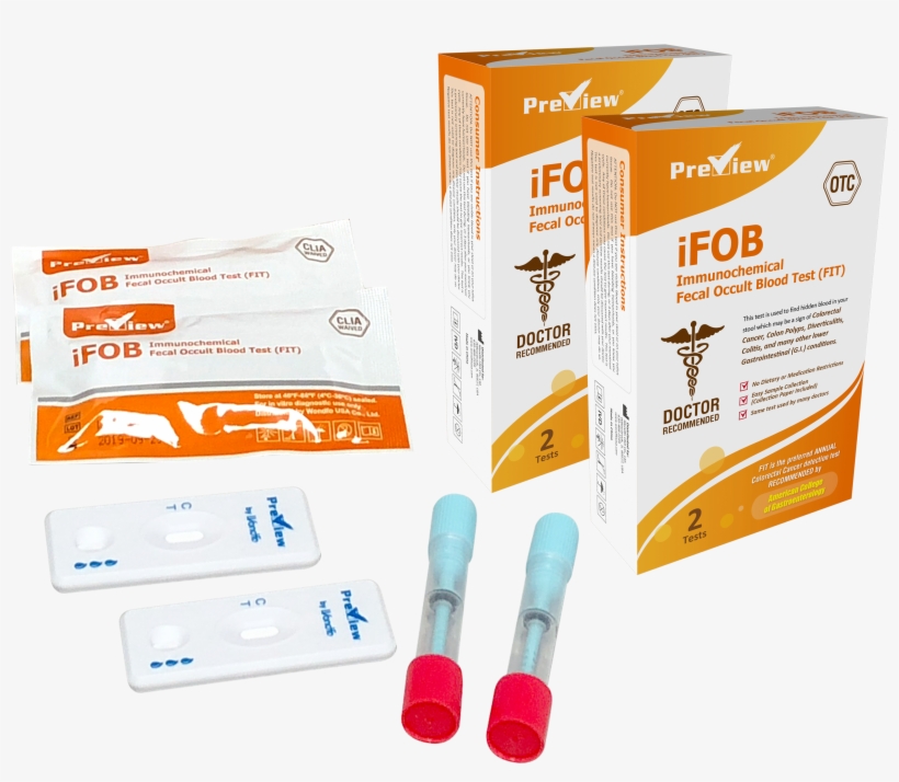 Clia Waivde Ifobt-immunoassay Fecal Occult Blood Test - Box - Free ...