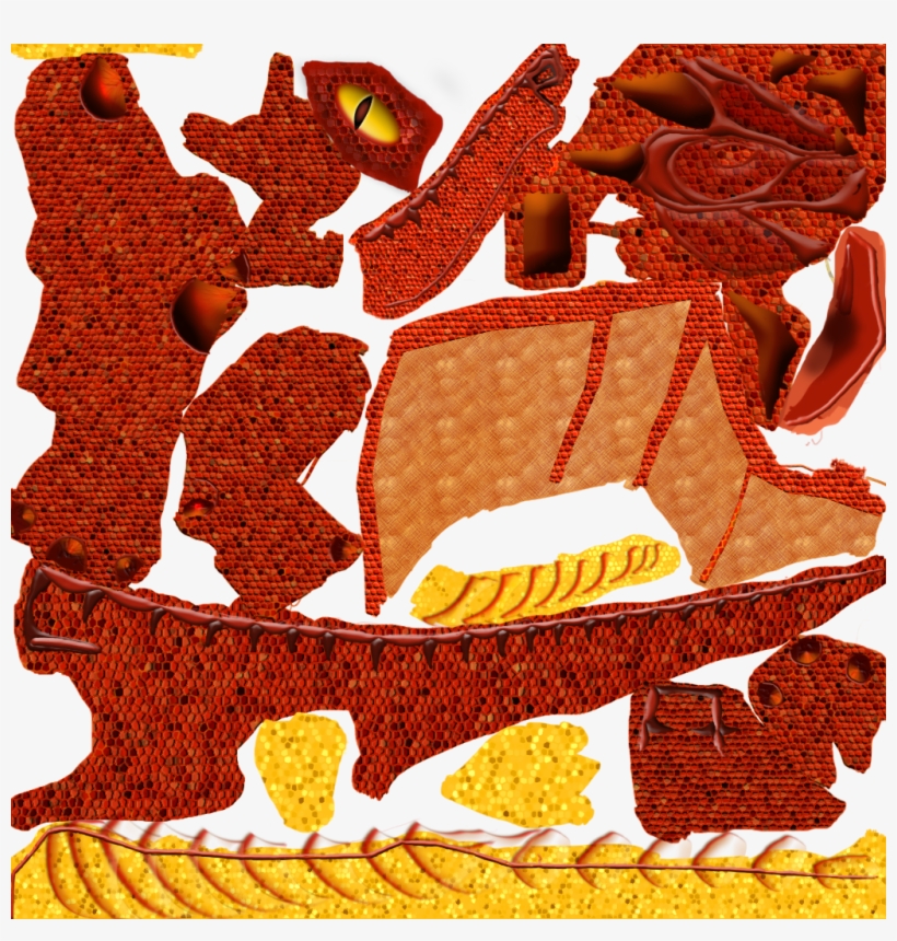 Dragon Texture - Illustration - Free Transparent PNG Download - PNGkey