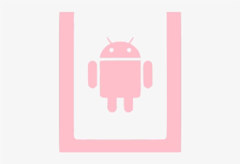 Pink Android Logo