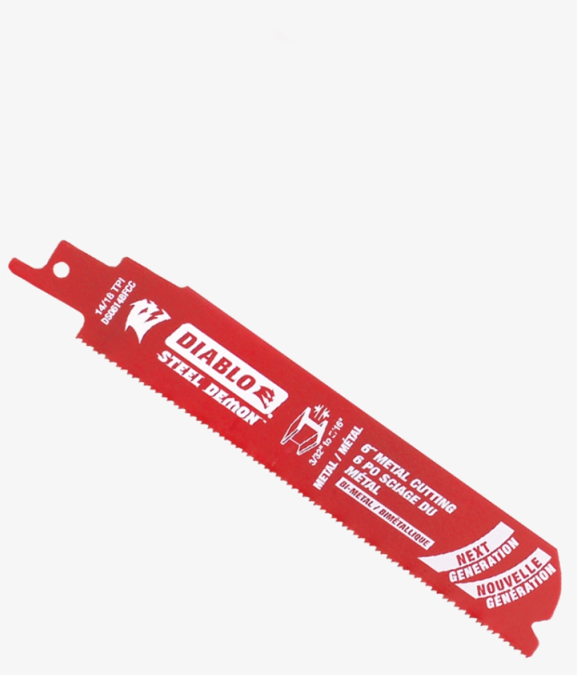 6" Bi-metal Blade Diablo Ds0614bf5c - Diablo - Free Transparent PNG ...