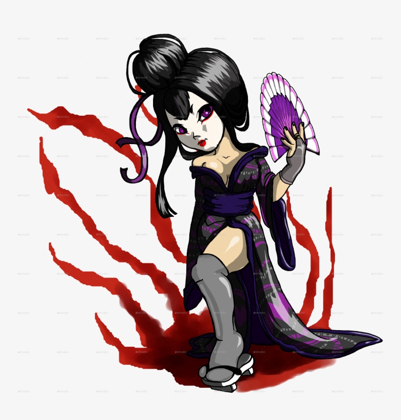 Geisha Bw Geisha - Geisha Transparent - Free Transparent PNG Download ...