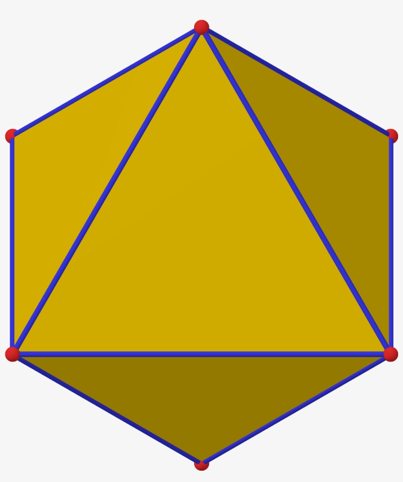 Polyhedron 8 From Yellow - Triangle - Free Transparent PNG Download ...
