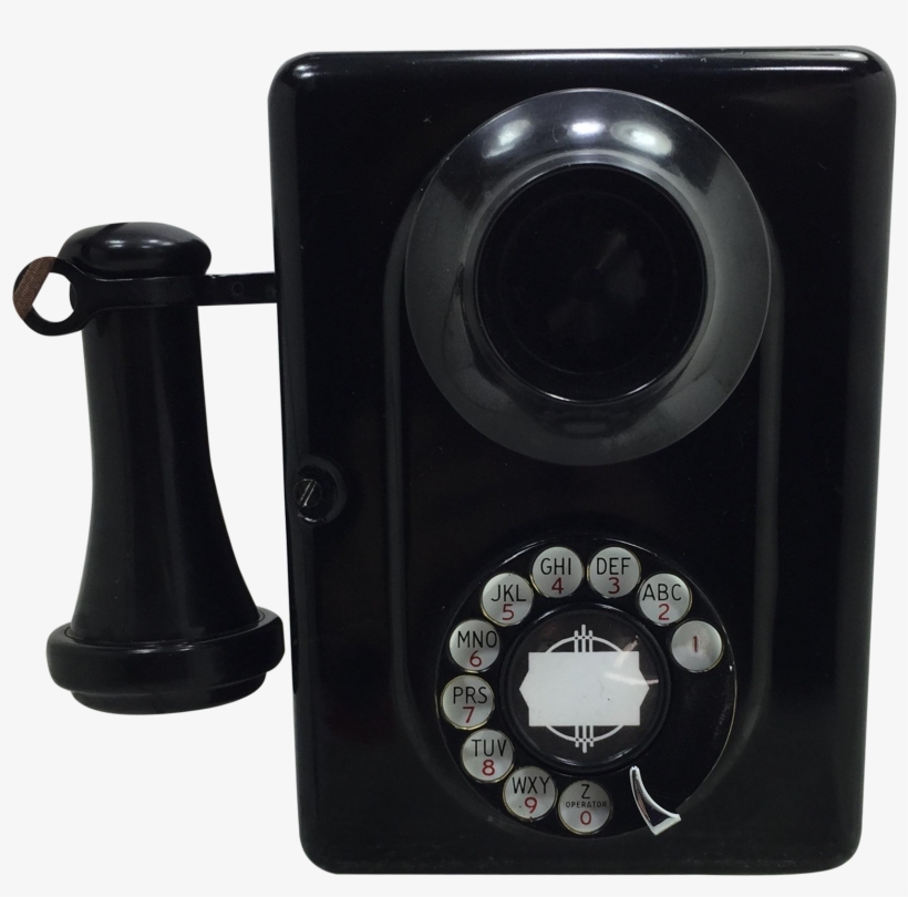 Ae Type 21 Metal Rotary Dial Wall Phone - Gadget - Free Transparent PNG ...