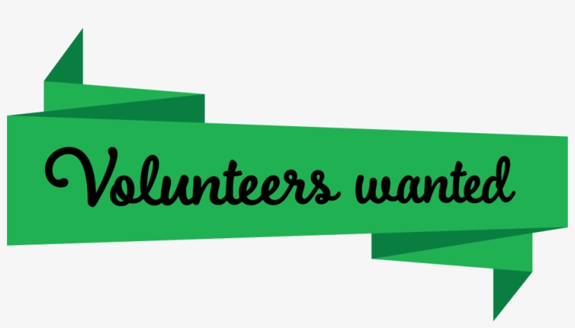 Volunteers-wanted - Wanted In Cursive - Free Transparent PNG Download ...