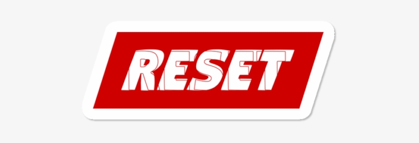 Reset Sticker Sticker - Mogo Financial - Free Transparent PNG Download ...