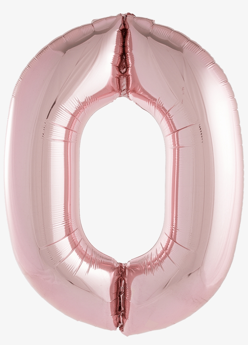 0 Rose Gold Number - Circle - Free Transparent PNG Download - PNGkey