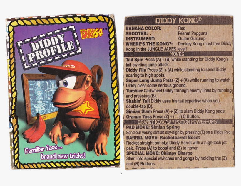 View Samegoogleiqdbsaucenao Lunchables Dk64 Diddy Profile - Free ...