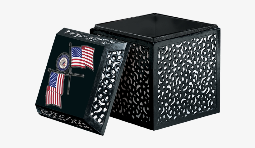 Black Honors Cremation Urn Vault - Box - Free Transparent PNG Download ...