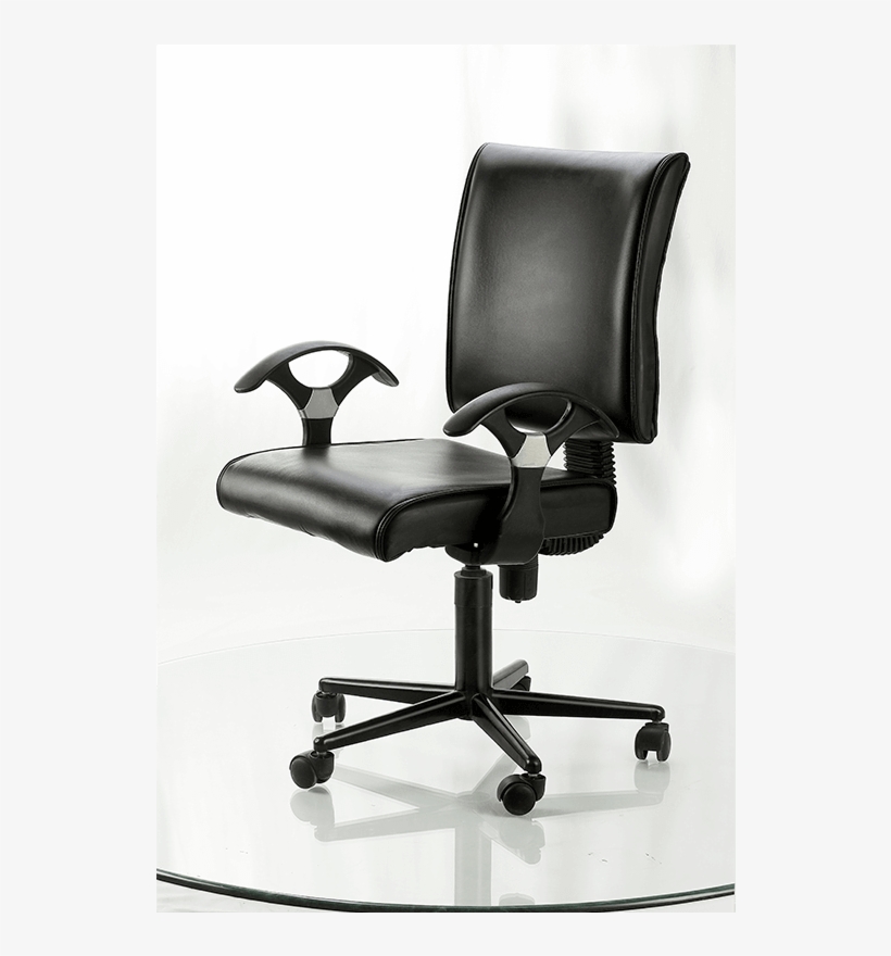 Office Chair Black Box Type New - Office Chair - Free Transparent PNG ...