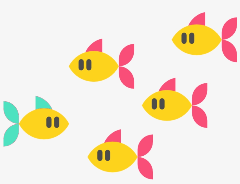 A Group Of Small Fish That Learn To Know Each Other - Pomacentridae ...