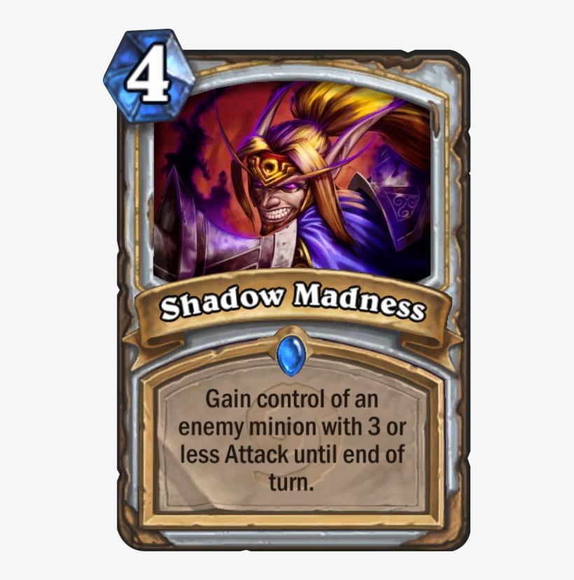 Shadow Madness - Shadow Madness Hearthstone - Free Transparent PNG ...