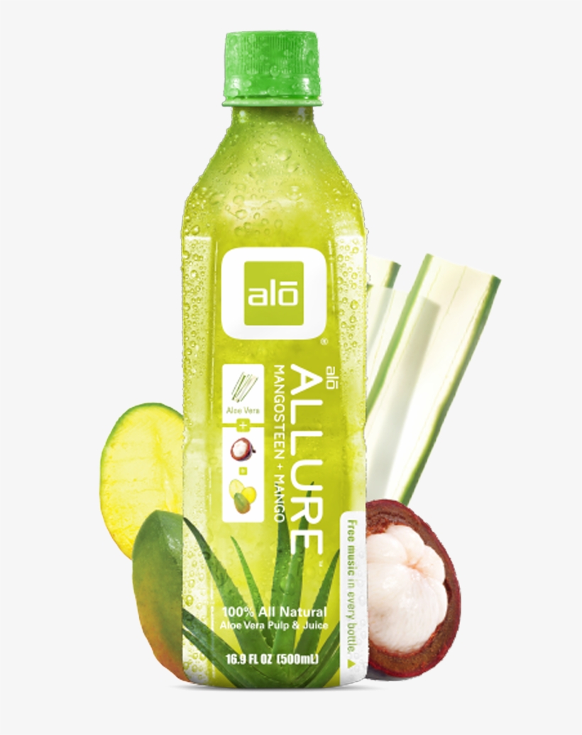 Alo Allure - Glass Bottle - Free Transparent PNG Download - PNGkey