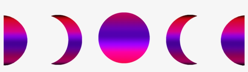 New Moon Phase Logo Gradient - Free Transparent PNG Download - PNGkey