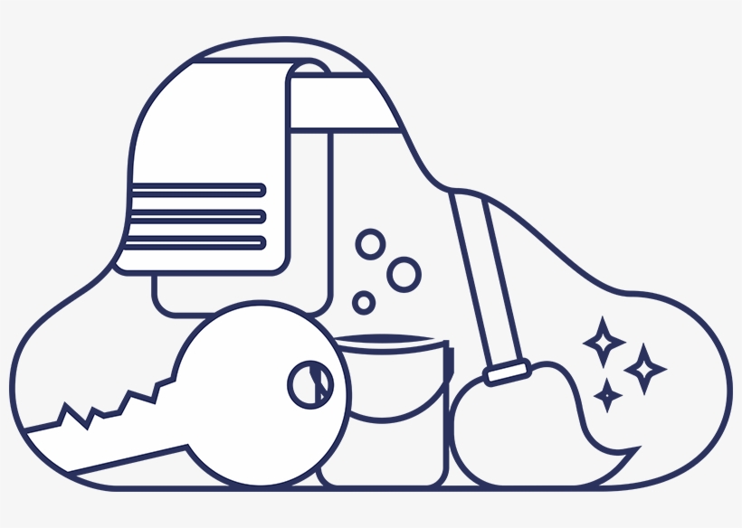 Tailored Service - Line Art - Free Transparent PNG Download - PNGkey