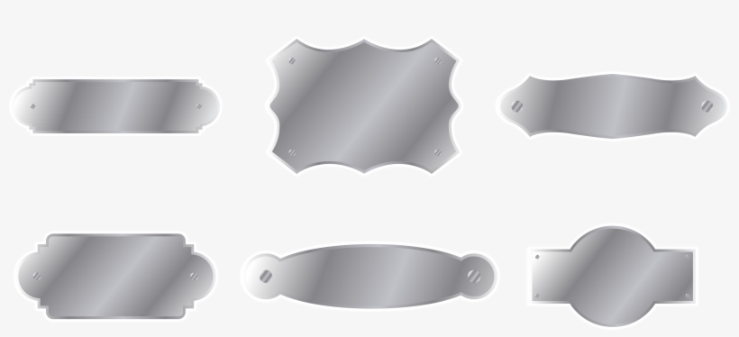 Png Royalty Free Silvering Transprent Png - Metal Silver Plate Png ...