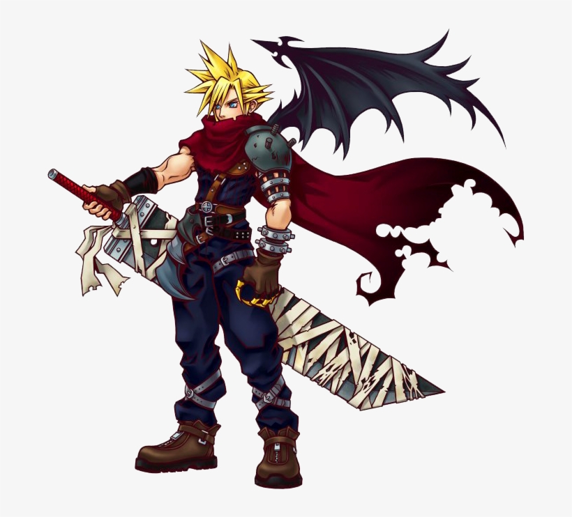 Kh-cloud - Cloud Final Fantasy Wing - Free Transparent PNG Download ...