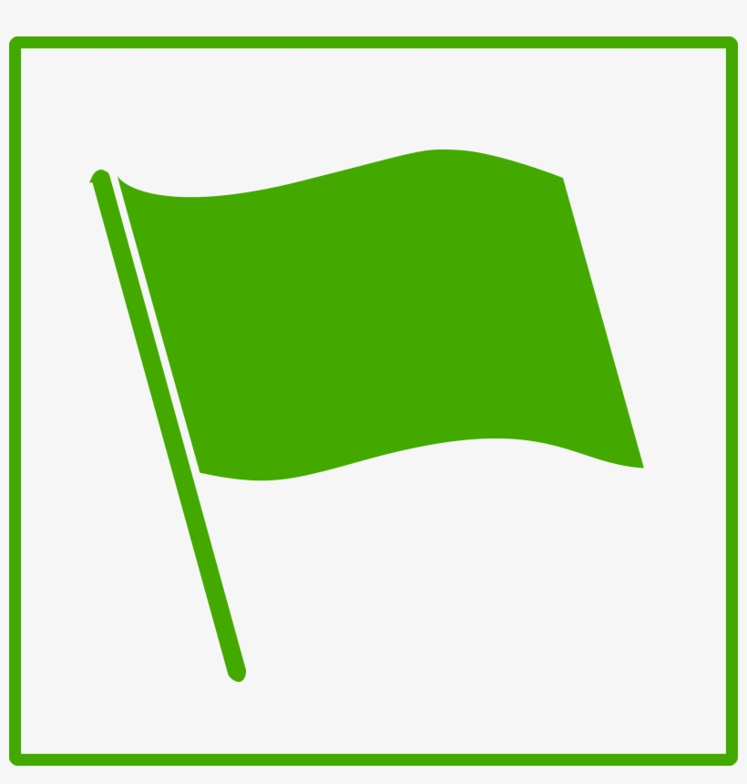 Green Flags Icon - Green Flag Icon - Free Transparent PNG Download - PNGkey