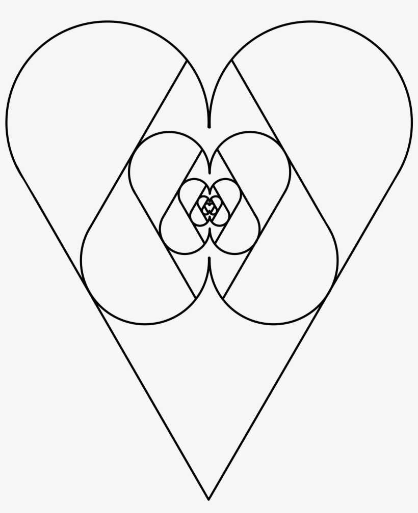 Sacred Geometry Angle Drawing - Sacred Geometry Love Heart - Free ...