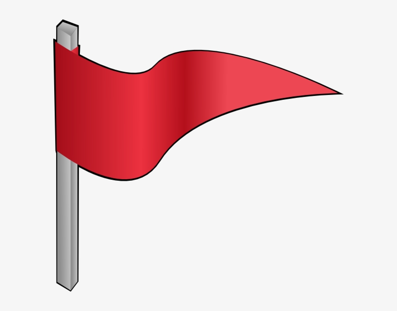 Red Flag Waving Gif - Free Transparent PNG Download - PNGkey