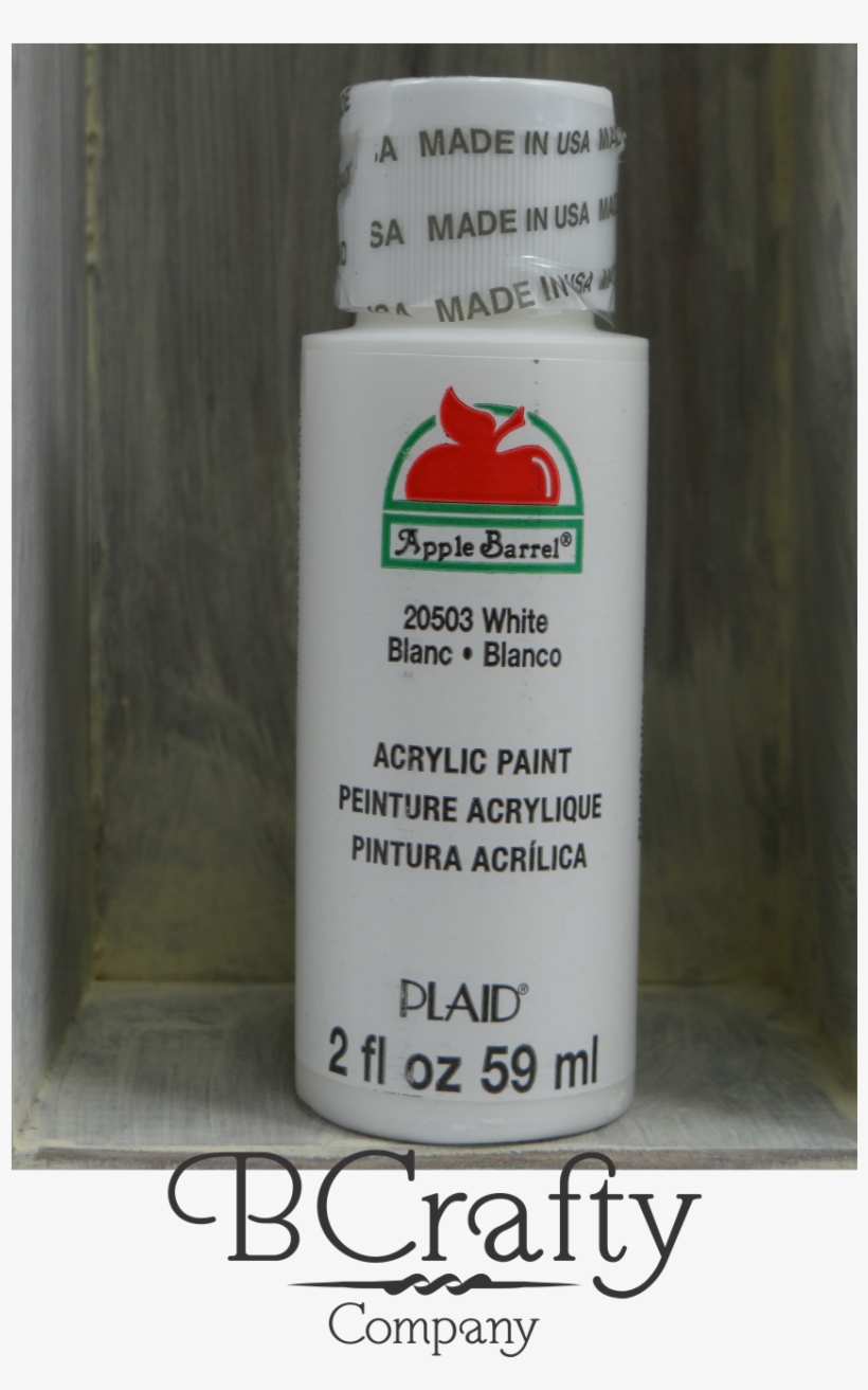2oz White Craft Paint Apple Barrel - Apple Barrel Craft Paint Apple ...