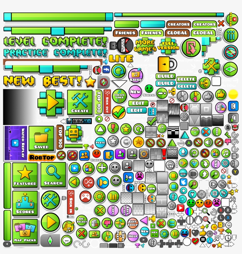 Geometry Dash Logo Png - Free Transparent PNG Download - PNGkey