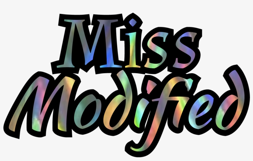 Image Of Miss Modified Car Sticker Decal - Calligraphy - Free ...