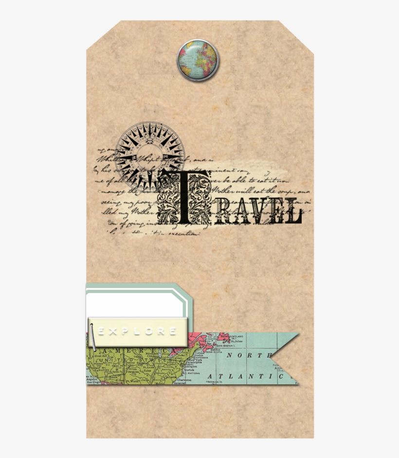 Photo 1vtg Map Tag - Free Transparent PNG Download - PNGkey