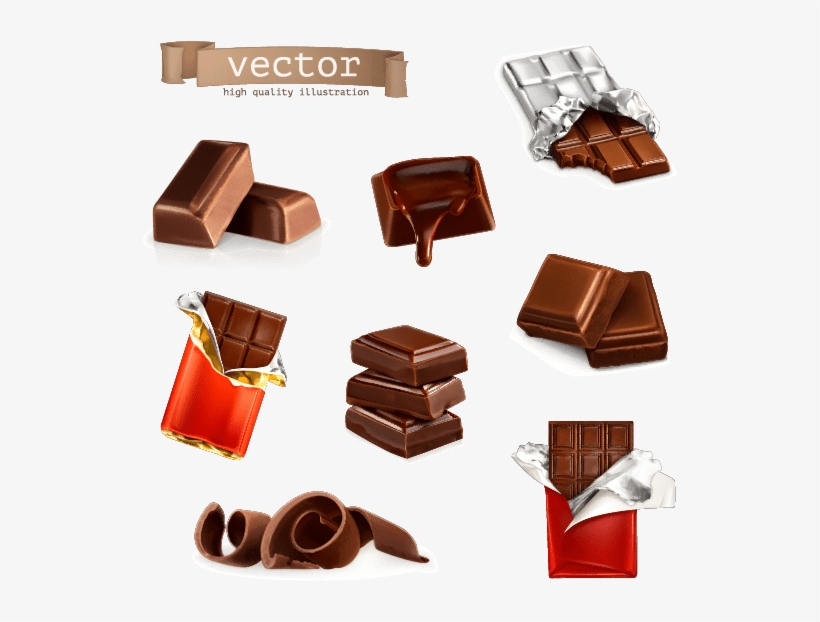 Chocolate - Chocolate Illustrations - Free Transparent PNG Download ...