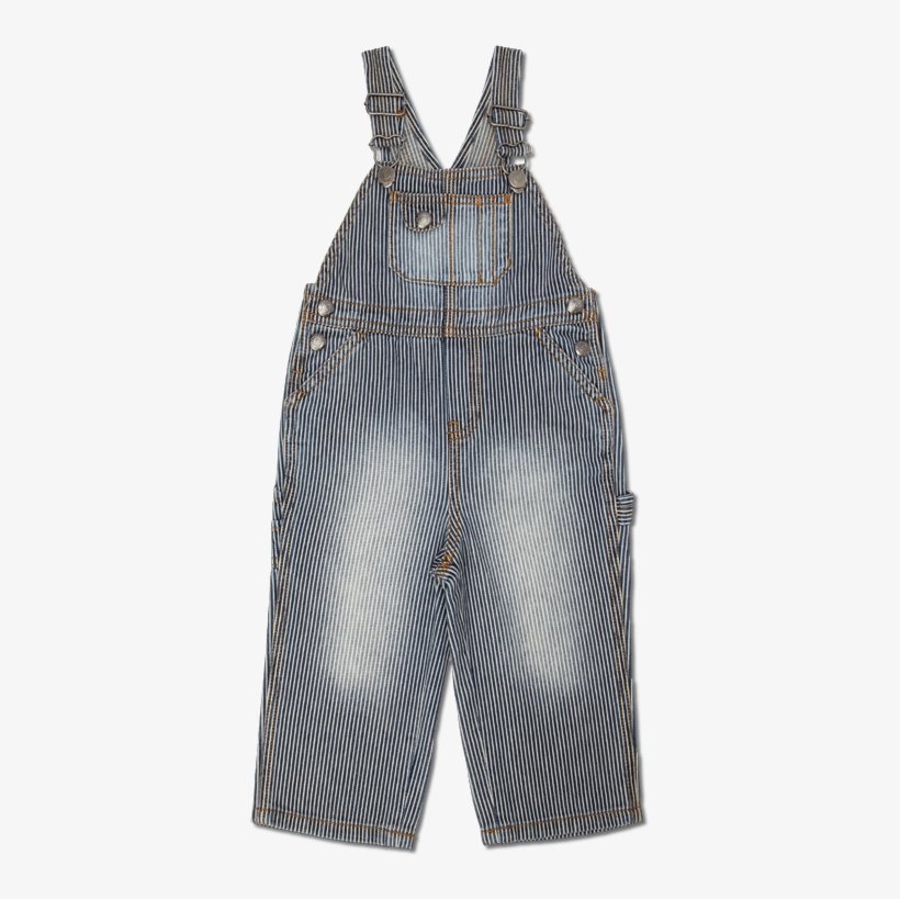 Railroad Denim Overalls - One-piece Garment - Free Transparent PNG ...