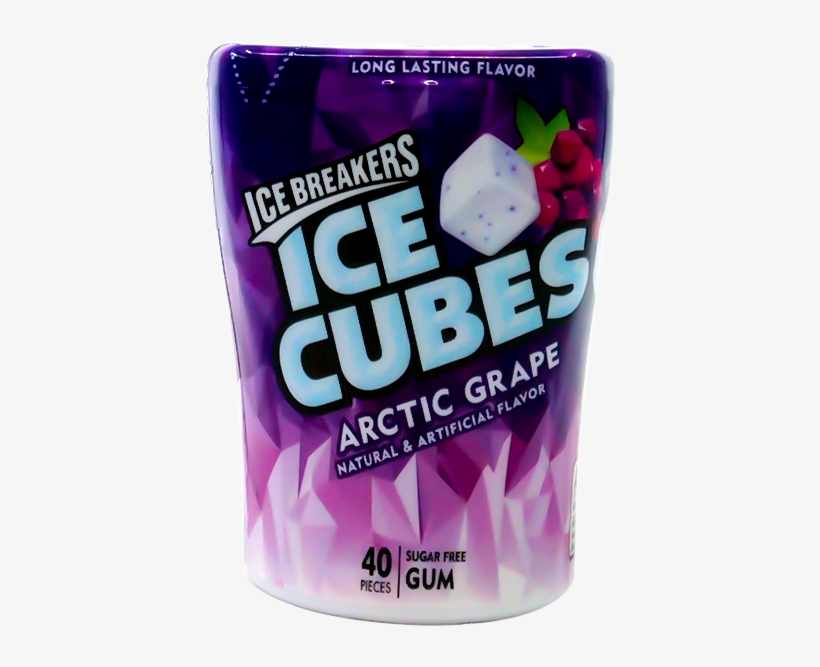 Ice Breakers Ice Cubes Arctic Grape 6 Packs 40 Cubes - Caffeinated ...