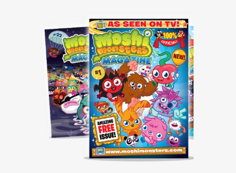 1 Mm Mag Mags - Moshi Monsters Magazine - Free Transparent PNG Download ...