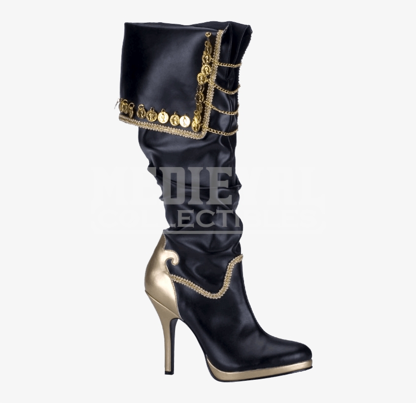 Pirate Boot High Heels - Free Transparent PNG Download - PNGkey