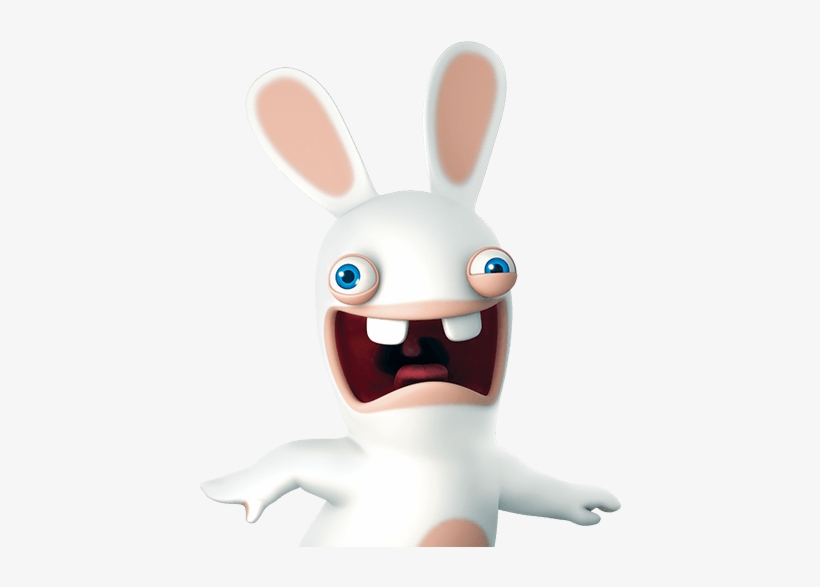 Rabbid 6 From Rabbids - Rabbit Ubisoft - Free Transparent PNG Download ...