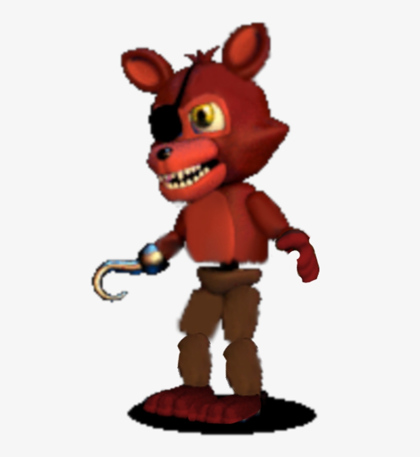 #fixed Foxy Old Fnaf World - Free Transparent PNG Download - PNGkey