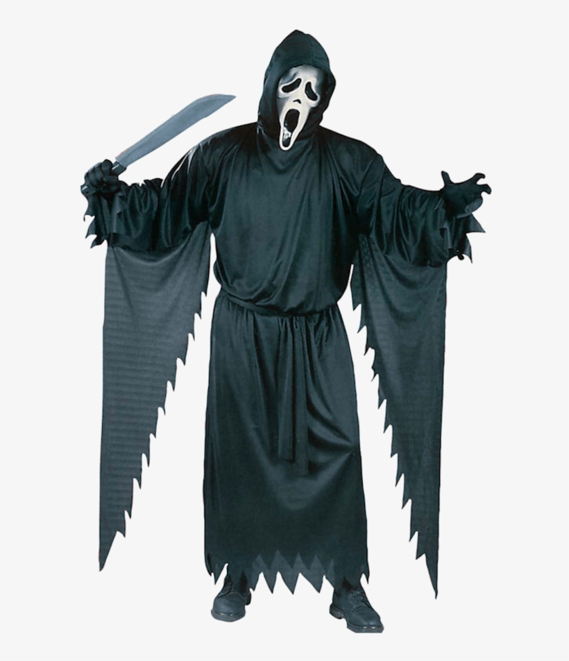 Scream Costume - Free Transparent PNG Download - PNGkey