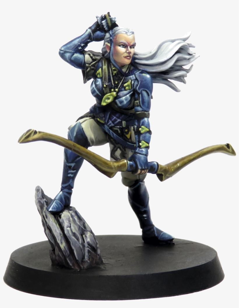 Lunah Elven Ranger - Lunah Elven Ranger Aristeia - Free Transparent PNG ...