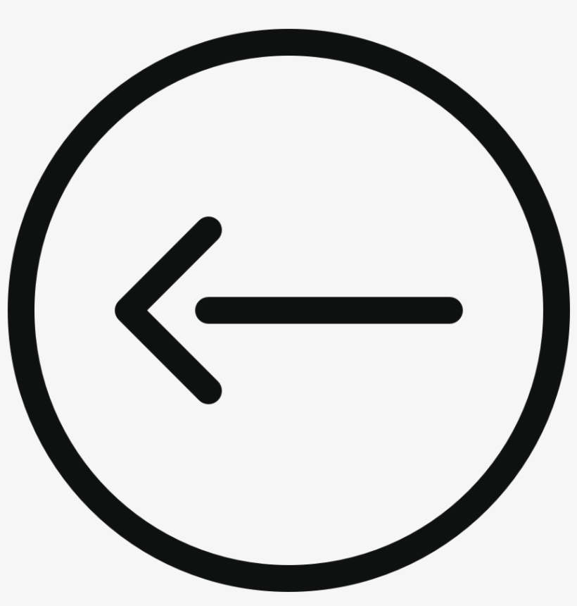 Arrow Circle Left Arrow Circle Left Arrow Circle Left - Back Arrow In ...