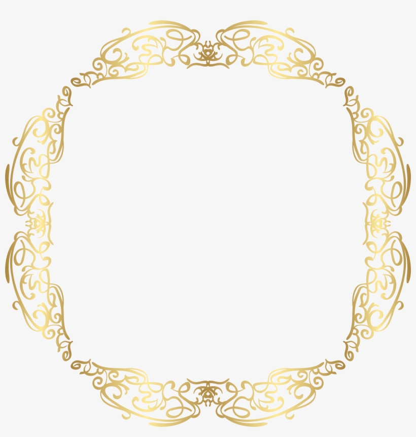 Border Frame Clip Art Png Gold Image - Free Transparent PNG Download ...