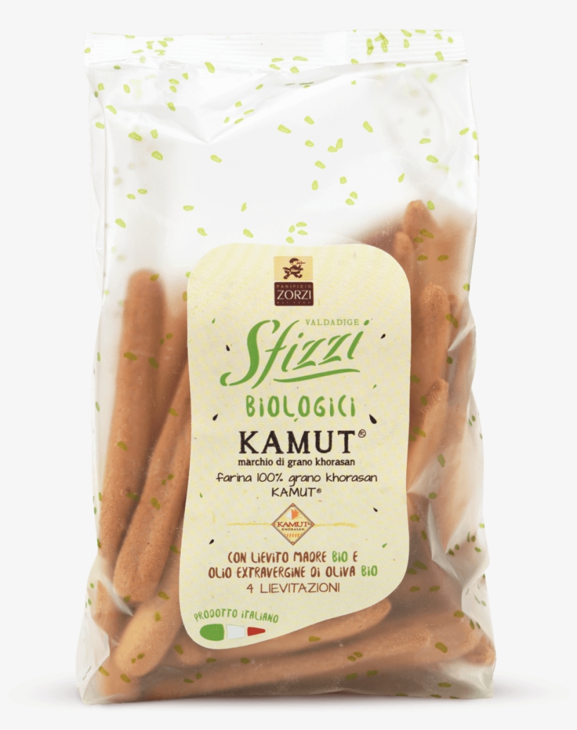 Kamut Organic Sfizzi Mini Breadsticks - Baguette - Free Transparent PNG ...