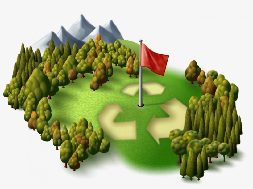 Environmentally Friendly Golf Courses - Illustration - Free Transparent ...