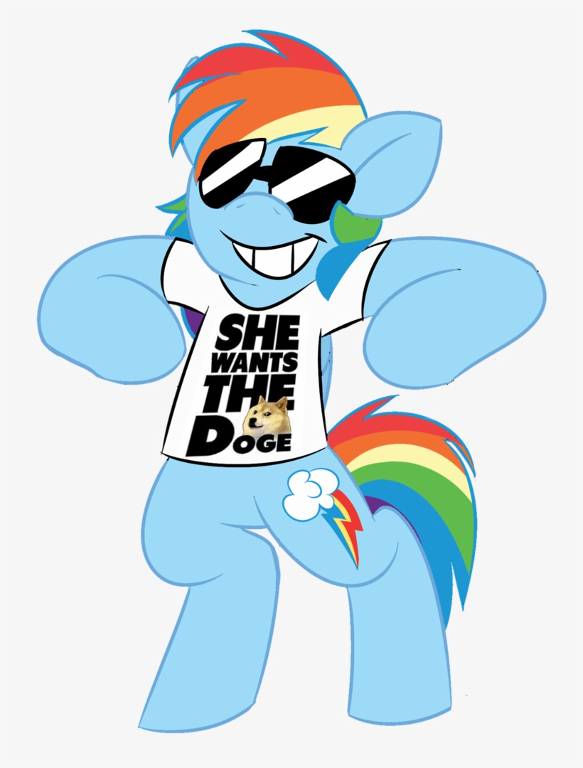 Bipedal, Clothes, Dead Source, Doge, Female, Mare, - Cartoon - Free ...