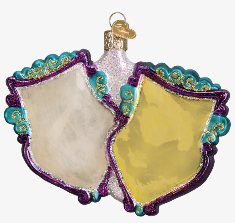 Comedy And Tragedy Ornament - Motif - Free Transparent PNG Download ...