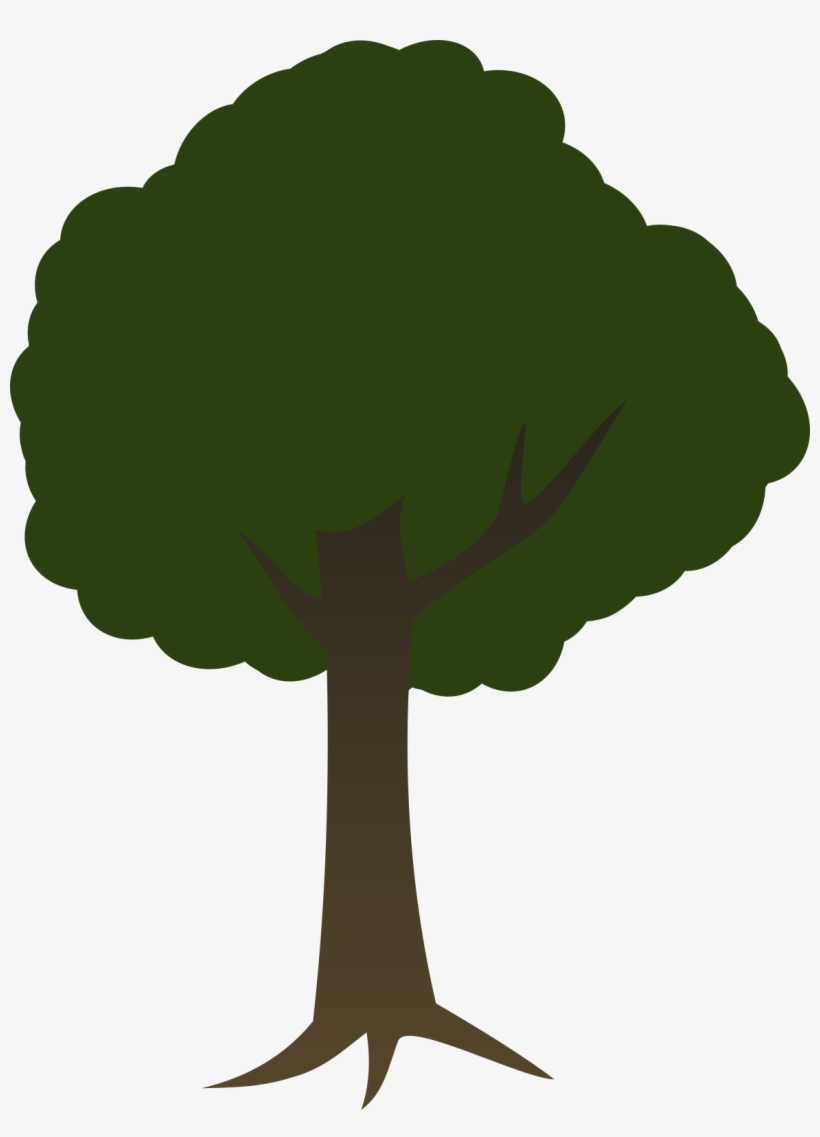 Tree - 2d Tree Transparent Background - Free Transparent PNG Download ...