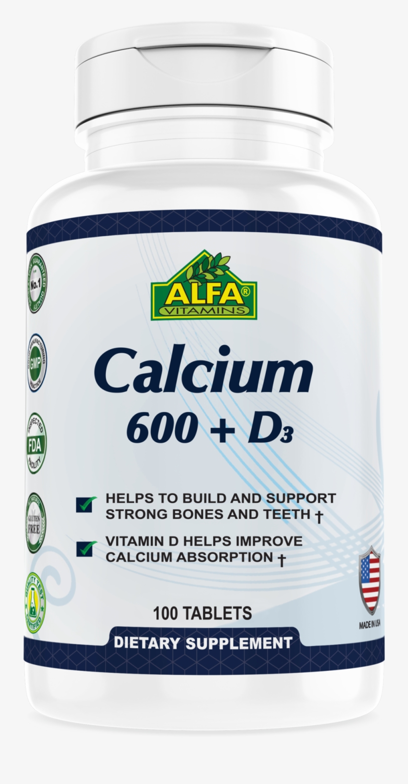 Calcium 600 Mg Vitamin D - Free Transparent PNG Download - PNGkey