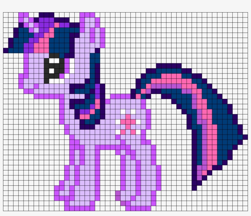 Twilight My Little Pony Perler Bead Pattern Bead Sprites - Hama Beads ...