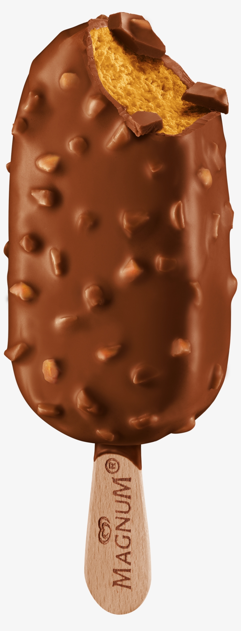 Magnum Ice Cream Hazelnut - Free Transparent PNG Download - PNGkey