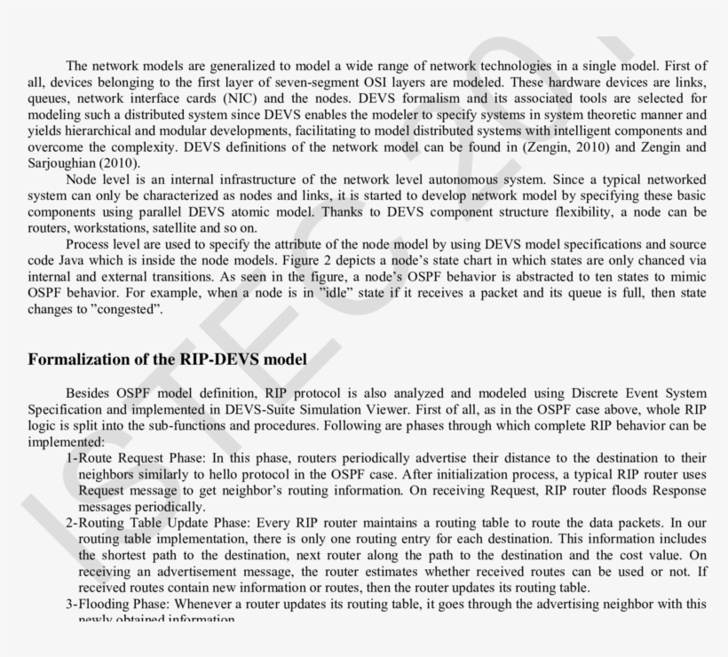 Rip Devs Network Model In Devs Suite Simulation Viewer - Document - Free Transparent PNG ...