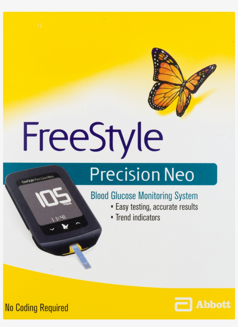 Freestyle Freedom Lite Blood Glucose Meter System - Free Transparent ...